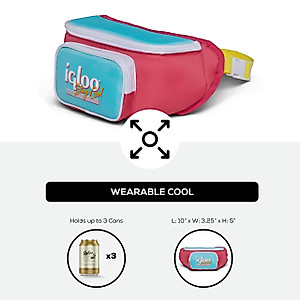 Igloo Fanny Pack, Watermelon