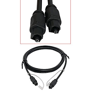 Optical Audio Cable for Bose Smart Soundbar 300, Bose Soundbar 900, Bose TV Speaker, Bose Solo 5 TV, Soundbar 700, Soundbar 600/650/500/535/525, Sound bar Digital Audio Fiber Optic Cable (5ft)