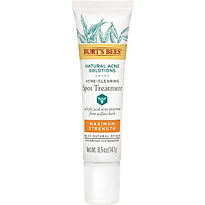 Burts Acne Spot Crm Max Size .5 Oz Burts Bee Acne Max Sport Cream 0.5oz