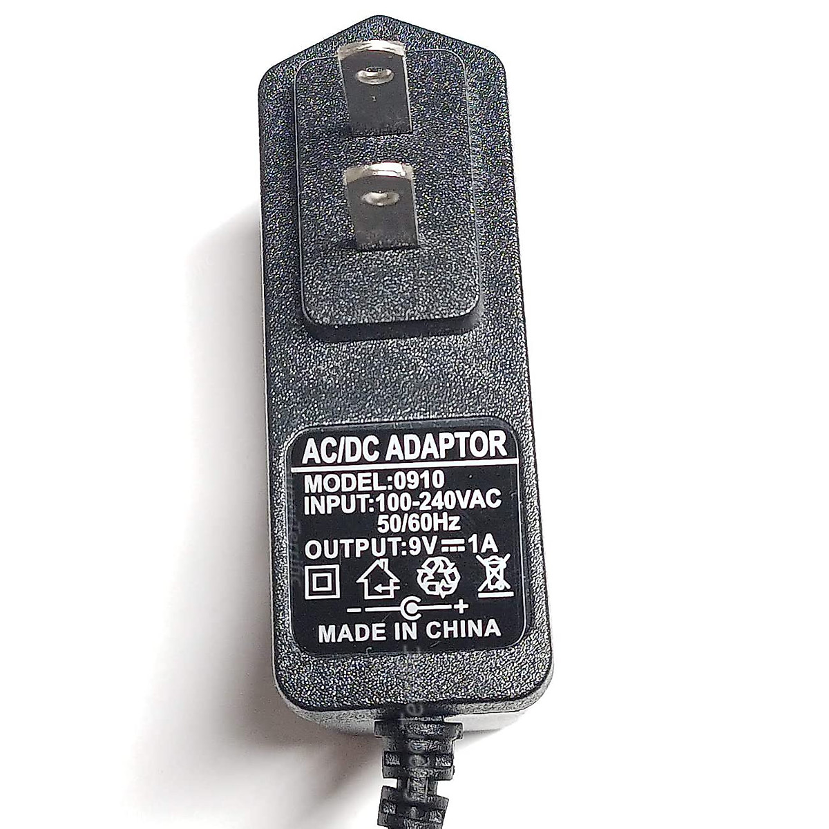 SuperTerrific 9V 1A, Power Supply, DC Transformer 5.5mm x 2.1-2.5mm (Not for Musical Instruments) 9v1a 1000ma