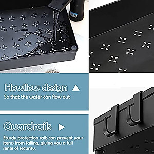 2-Tier Under Sink Organizer,Multi-purpose Organizer Shelf,Sliding Storage Drawer Basket Organizer for Kitchen Bathroom with Hooks, Hanging Cup,Pull Out Spice Rack,Makeup Cosmetics Vanity Narrow Space