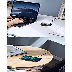 Wireless Charger, 15W Max Fast Wireless Charging Pad 2-Pack Compatible with iPhone 13/13 Pro/13 Mini/13 ProMax/12/SE/11/Samsung Galaxy S21/S20/Note 10/Edge Note 20Ultra/S10, AirPods Pro
