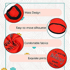 12 Pieces Dog Shirts Pet Printed Clothes with Funny Letters Summer Pet T Shirts Cool Puppy Shirts Breathable Dog Outfit Soft Dog Sweatshirt for Pet Dogs Cats Accessories, 12 Styles (X-Small)