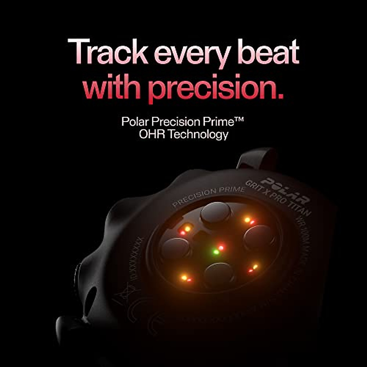 Polar Grit X Pro - GPS Multisport Smartwatch - Military Durability, Sapphire Glass, Wrist-based Heart Rate, Long Battery Life, Navigation - Ideal for Outdoor Sports, Trail Running, Hiking
