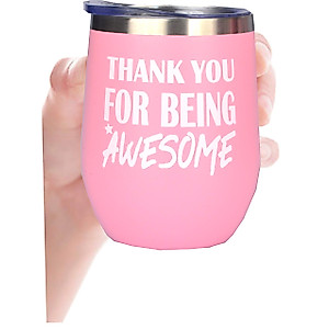 MEANT2TOBE Thank You Gifts, Thanks for Being Awesome, Thank You Gifts for Women, Your Awesome Gifts,Appreciation Gifts,Inspirational Gifts for Women
