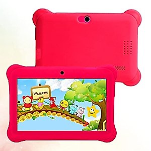 SOLUSTRE Tablet Computer Tablet Computer Tablet Tablet Tablets 3pcs7 Cameras Dual Red Us with Cartoon Practical Inches Tablet Plug Educational Tablet Tablets Tablets Tablets for Kids