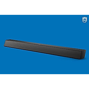 PHILIPS B5106 2.0-Channel Soundbar with HDMI ARC Support, Roku TV Ready, Black