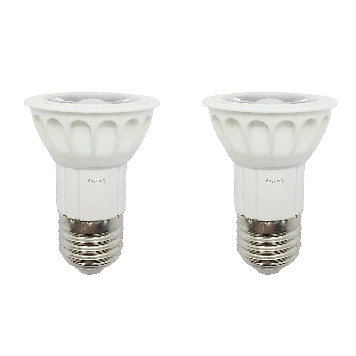 Anyray (2)-LED 5W Bulbs Replacement for Range Hood Halogen Light Bulbs AP3203068 WB08X10028 50W 120V