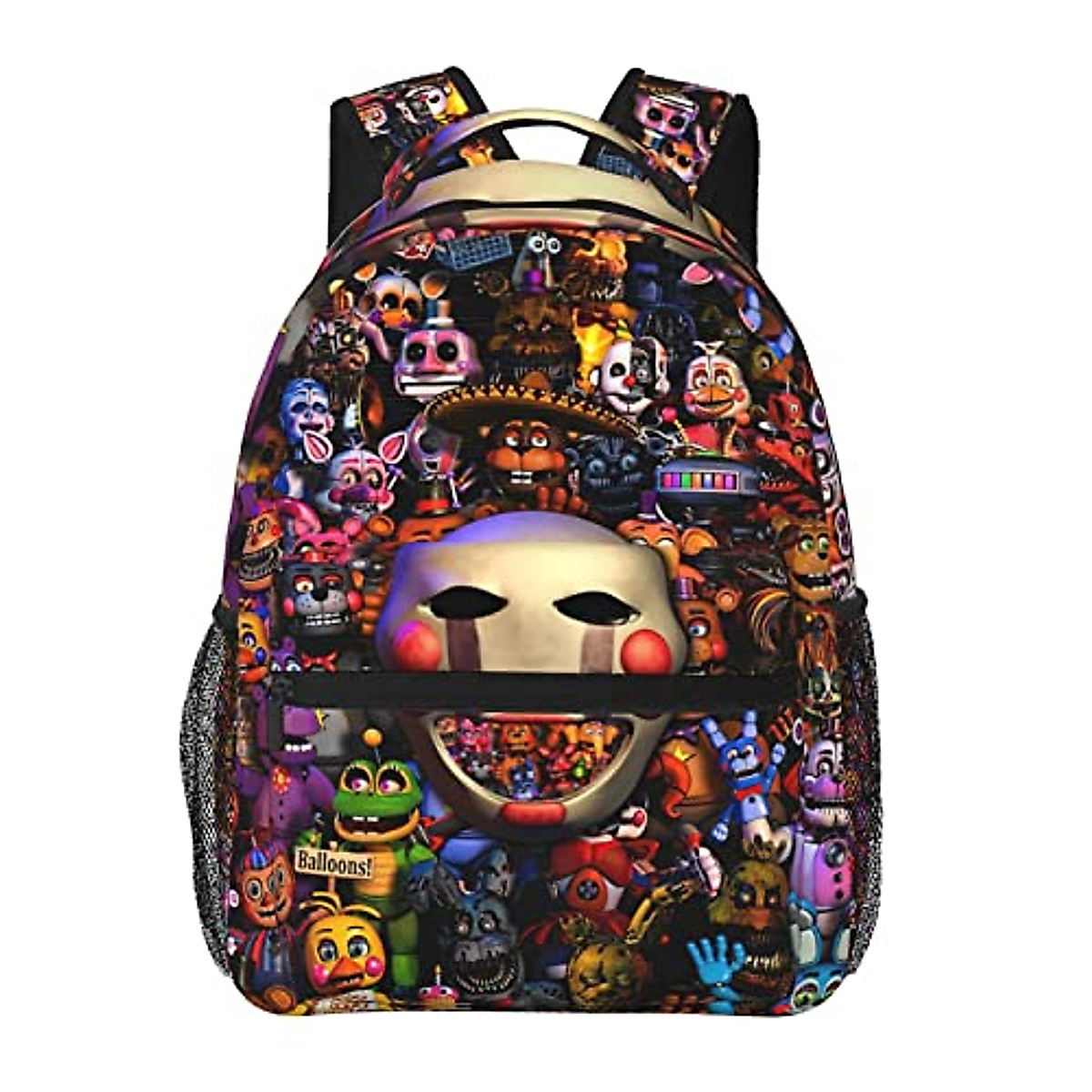 WILADU Leisure Travel Bag Work Backpacks Five Horror Nights Video At Game Freddy'S Backpack Lightweight Shoulder Bag Cool Laptop Backpack Classical Basic Briefcase Laptop Bag