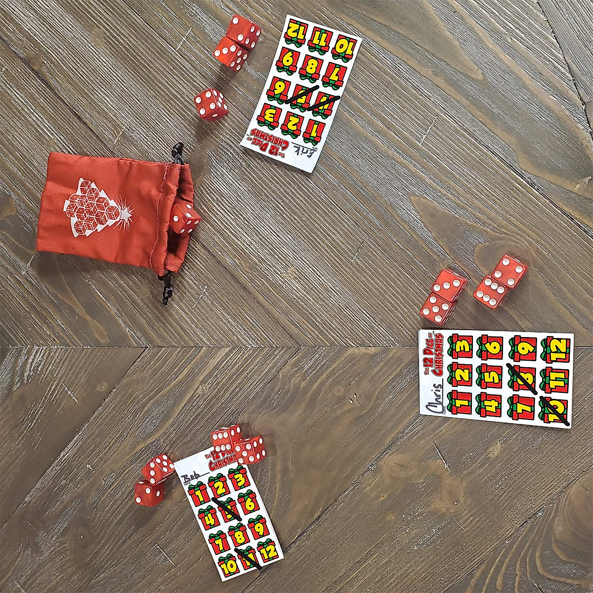 Steve Jackson Games The 12 Dice of Christmas, Dice Game, Family, Holiday, for 2 to 5 Players, Ages 10