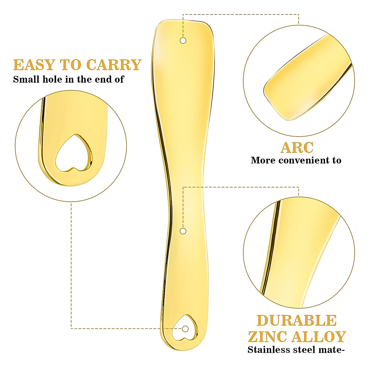 WLLHYF 3 PCS Metal Cosmetic Spoon Skincare Spatula Stick Applicator Beauty Spa Mini Spoon Skin Care Facial Cream Mask Scoop Makeup Tools for Facial DIY Mask Mixing