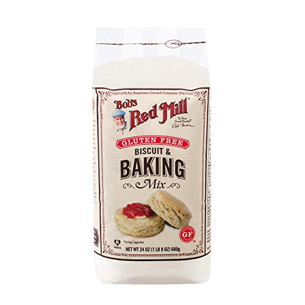 Bob's Red Mill Gluten Free Biscuit & Baking Mix, 24 Ounce (Pack of 4)