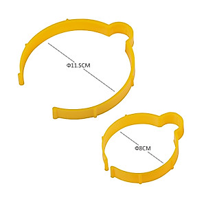 FOSHIO Film Plastic Vinyl Wraps Clip Vinyl Roll Holder Include 2PCS Big Size and 3PCS Small Size Clips - Vinyl Roll Storage Rack