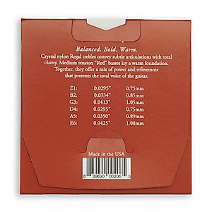 Augustine Regal Medium Tension Crystal Nylon Guitar Strings - 1 Set