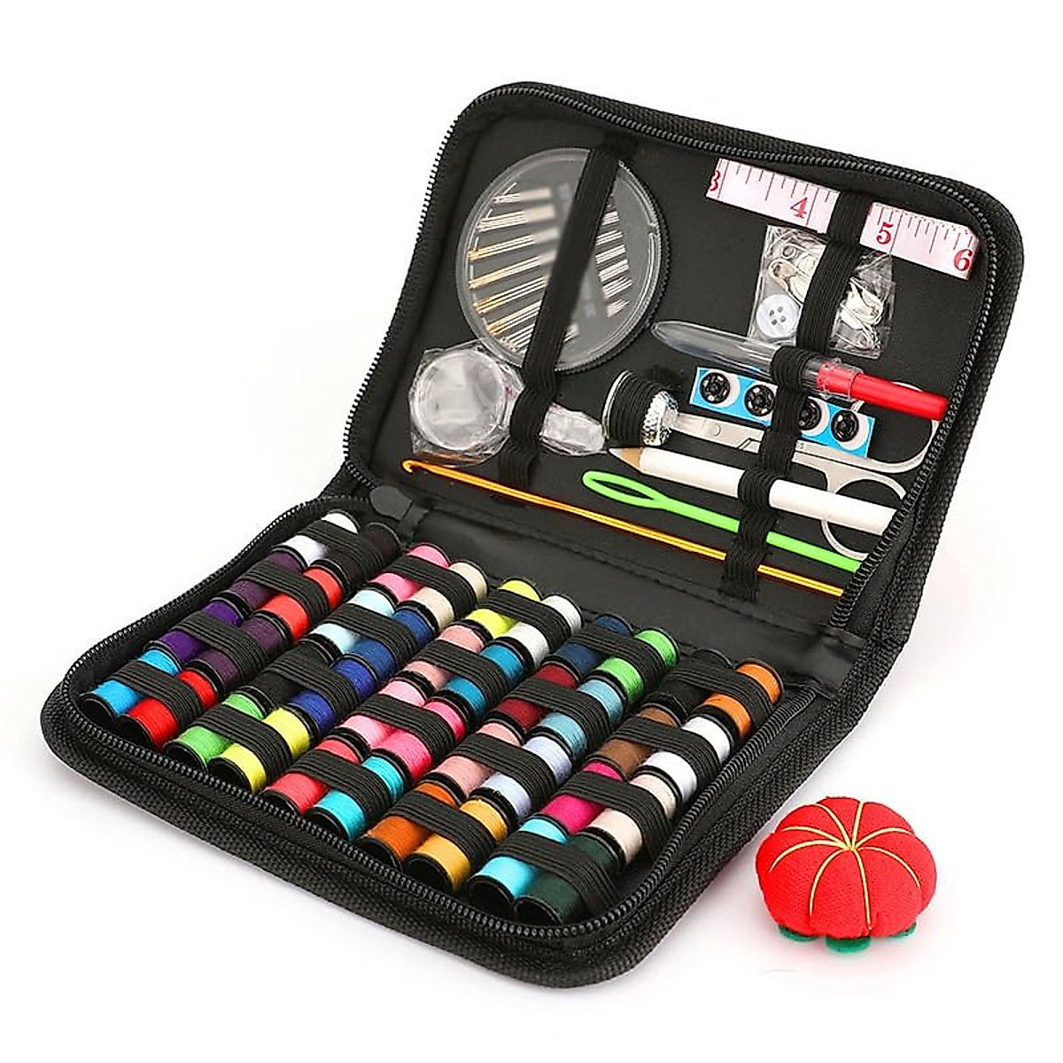 IRDFWH Home Travel Needle and Thread Set Practical Sewing Thread Stripping Knife Yarn Cutting Sewing Kit
