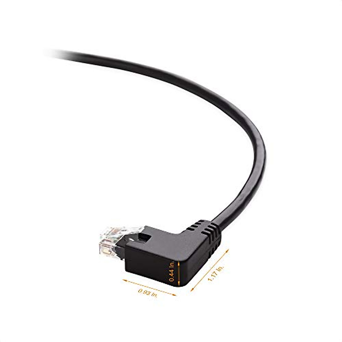 Cable Matters 10Gbps Combo-Pack 90 Degree Cat 6, Cat6 Right Angle Ethernet Cable 5 ft (90 Degree + 270 Degree Right Angle Cat6 Cable)