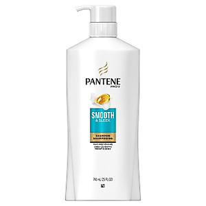 Pantene Pro-V Smooth & Sleek Shampoo, 25 Fl Oz