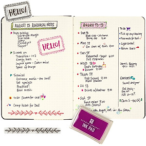 Borders, Frames, & Icons Clear Stamp Set (19 individual stamps)