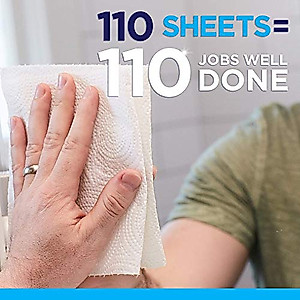 Sparkle Paper Towels, Spirited Prints, Pick-a-Size, 6 Count of 110 Sheets Per Roll, 110 Sheets (Pack of 6)