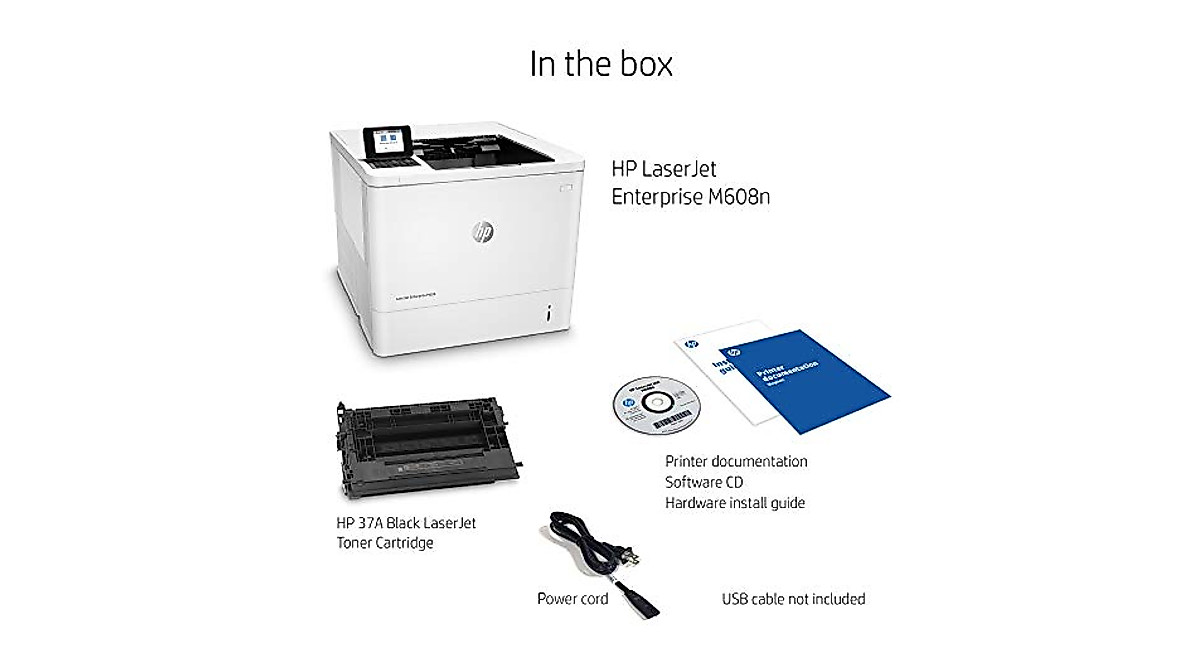HP LaserJet Enterprise M608n: Secure & Fast Business Printer