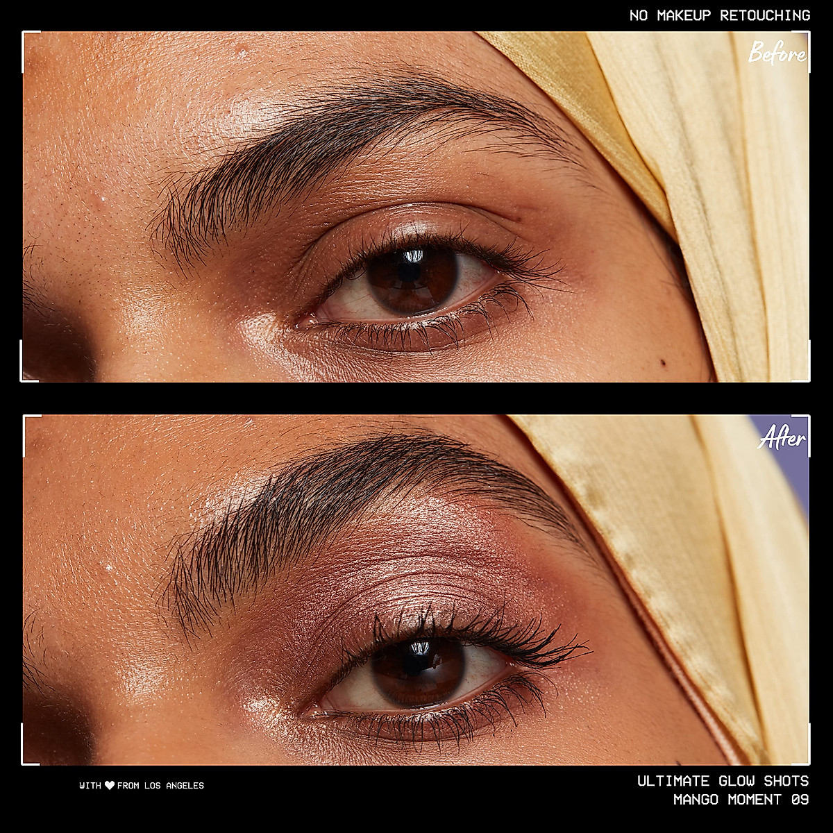 NYX PROFESSIONAL MAKEUP Ultimate Glow Shots, Liquid Eyeshadow, Long-Lasting Shimmer Eye Shadow with Vitamin C - Mango Moment