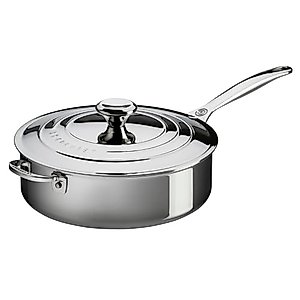Le Creuset Tri-Ply Stainless Steel Saute Pan, 3 qt.