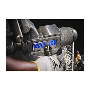 Wilton Tradesman Bench Vise, 6-1/2" Jaw Width, 6" Max Jaw Opening, 4" Throat (Model 1765)