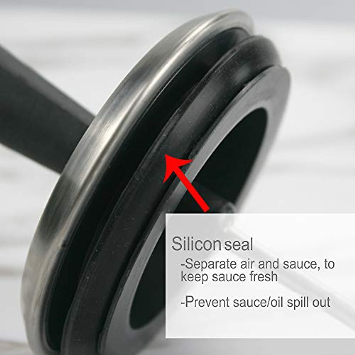 BBQ Stainless Steel Sauce Pot with Silicon Basting Brush Set - Barbecue Kitchen Accessories Cooking Food Baking Pastry Tools Oil Butter Greasing Paint Mop Grill Utensils, Large Capacity 32 OZ