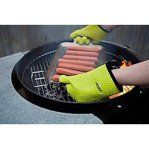 LEXON Silicone Cooking Gloves Heat Resistant Oven Mitts