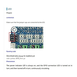 Sensor Expansion Board Clear Identification LED Development Board GPIO IO Port PCB Excellent for 4B 3B CM4