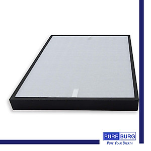 PUREBURG AP350 True HEPA Replacement Filter Compatible with Envion Allergy Pro AP350 Air Purifier, Replaces Part Number AP350F, H13 High-efficiency Air Clean Dust,1-Pack
