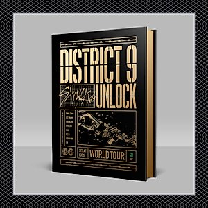 Stray Kids World Tour District 9 Unlock in Seoul DVD (Incl. Random Stray Kids Transparent Photocard Set)