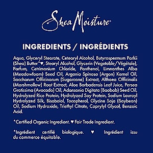 SheaMoisture Silicone Free Conditioner for Dry Hair, Sugarcane and Meadowfoam, Sulfate Free Conditioner, 13 Oz