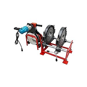 INTSUPERMAI Pipe Fusion Welder 2 Clamps Pipe Welding Machine PP PE PB PVDF Butt Fusion Welding Machine Tube Butt Fusion Equipment Manual Type 110V 3.54-9.84"(90-250mm)