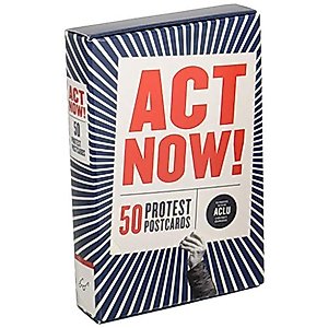 Act Now! 50 Protest Postcards (Political Postcards, Empowering Activist Stationery Gift)