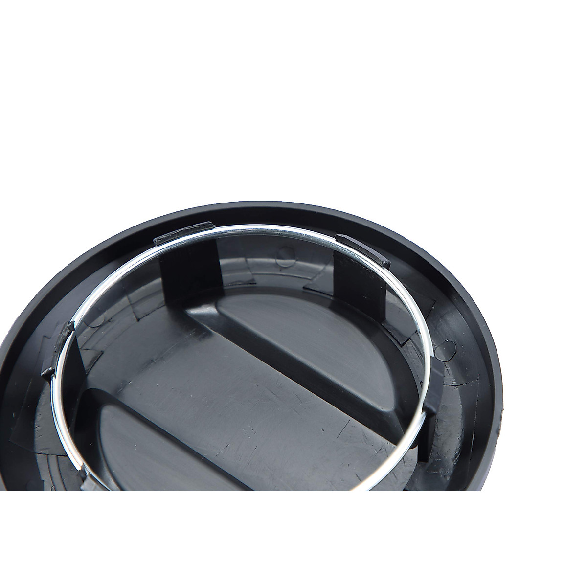 CPOWACE 4pcs Hub Wheel Center Caps Compatible with Polaris RZR, Black Tire Wheel Center Rim Cap Accessories Compatible with Polaris RZR 1000 XP Turbo/XP 4/Ranger 2017-2021(Replace #1522872-655)