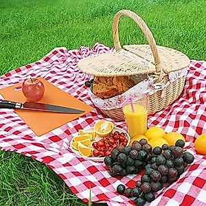 Nicesh Plastic Cutting Board Set - Thin, 11.8" x 7.8", set of 4