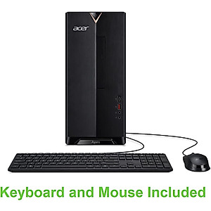 acer Aspire Mini Tower Desktop 2022 | 10th Intel i3-10100 4-Core CPU- UHD Graphics | 16GB DDR4 | 512GB NVMe SSD + 1TB HDD | DVD Writer | WiFi 6 RJ45 HDMI Windows 11 Pro | TLG 32GB USB Drive