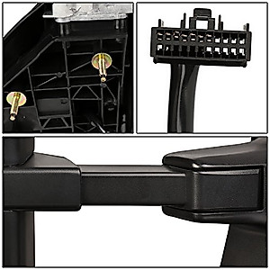 Powered+Heated+Amber LED Signal Towing Mirrors Compatible with Ford F250-F550 Super Duty 08-16, Driver and Passenger Side, Black Cover