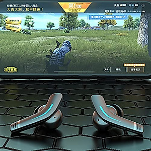 VEXOTRONIC – Wireless Headset Earphones, Bluetooth 5.2 Stereo, Waterproof Gaming Touch, Control Earbuds Low Latency, Compatible with iOS, Android, Windows, and Switch. Computer Laptop TV Sport