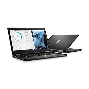 Dell Latitude 5580 15.6" Laptop, Webcam, Intel Core i5, 16GB RAM, 256GB SSD, Win10 Pro (Renewed)