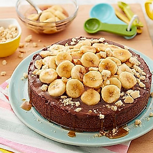 Wilton Excelle Elite Non-Stick Springform Pan - Perfect for Making Cheesecakes, Deep Dish Pizzas, Quiches and More with Easy Release, Steel, 10 x 2.75-Inch