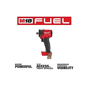 Milwaukee M18 FUEL 1/2 COMPACT IMPACT WRENCH W/ (2855P-20)