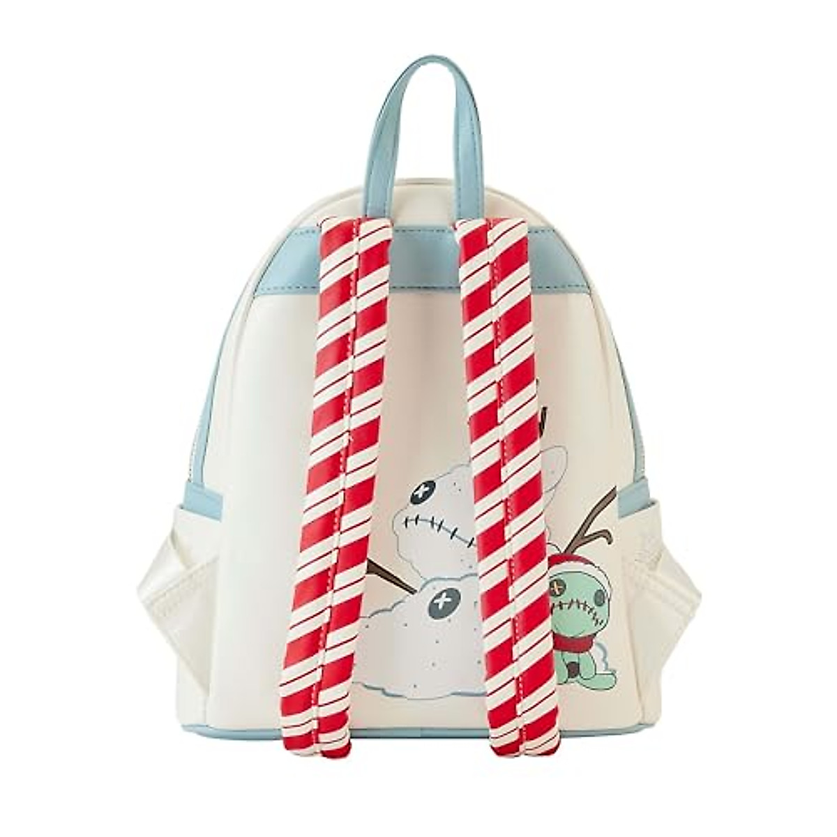 Loungefly Disney Stitch Holiday Snow Angel Glitter Mini Backpack
