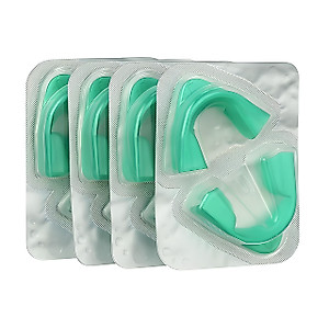 Opalescence Go - Prefilled Teeth Whitening Trays - Original 15% - (4 Treatments) - Hydrogen Peroxide with PF - Cool Mint - Made by Ultradent. 4648-1