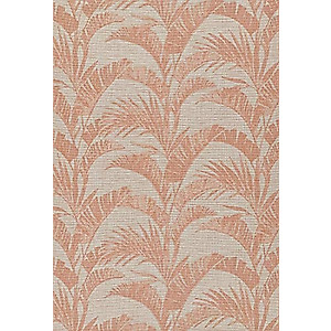 Momeni Riviera Transitional Indoor/Outdoor Area Rug, Coral, 3'3" X 5'