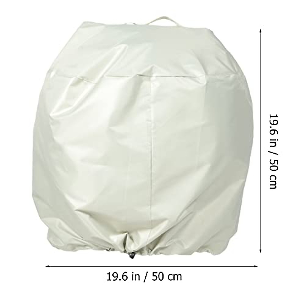 HANABASS Small Grill Cover BBQ Grill Cover Drawstring Grill Cover Garden Grill Cover Cover Round Grill Cover