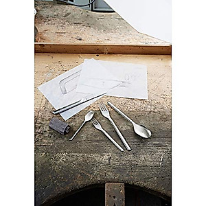 WMF Kineo Stainless Steel Cutlery Set for 6 People, 30 Pieces, Monobloc Knife, Polished Cromargan Cromargan Protect, Scratch-Resistant, Dishwasher Safe