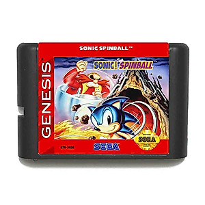 ROMGame Sonic Spinball16 Bit Md Game Card For Sega Mega Drive For Genesis