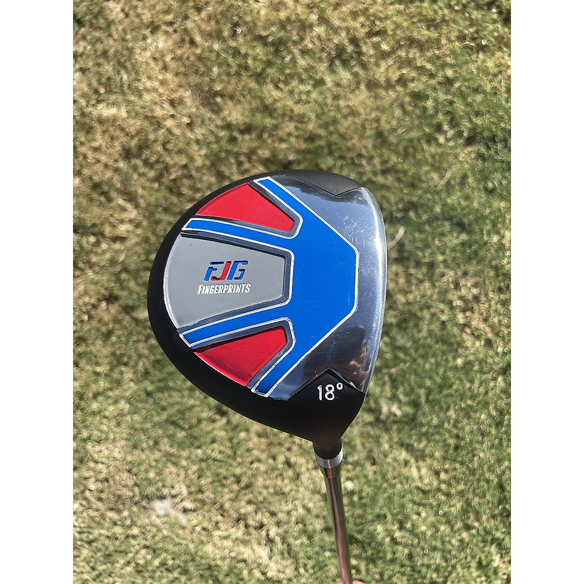 Fingerprints Junior Golf Club Set - Driver, Hybrid, 7i, PW, Putter with Stand Bag - Multiple Sizes - RH and LH (Golf Club Set for Kids 45"-52" Tall (~Age 6-10), Right)